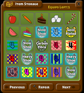 How to Equip Items | The Ultimate Hooves Wiki